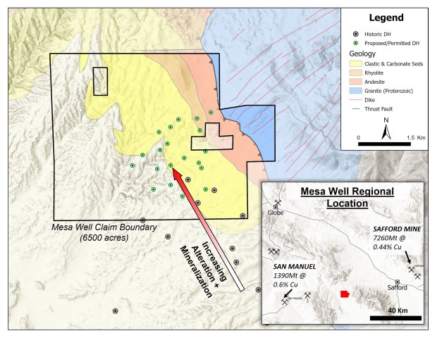 Intrepid Metals Corp - Mesa Well